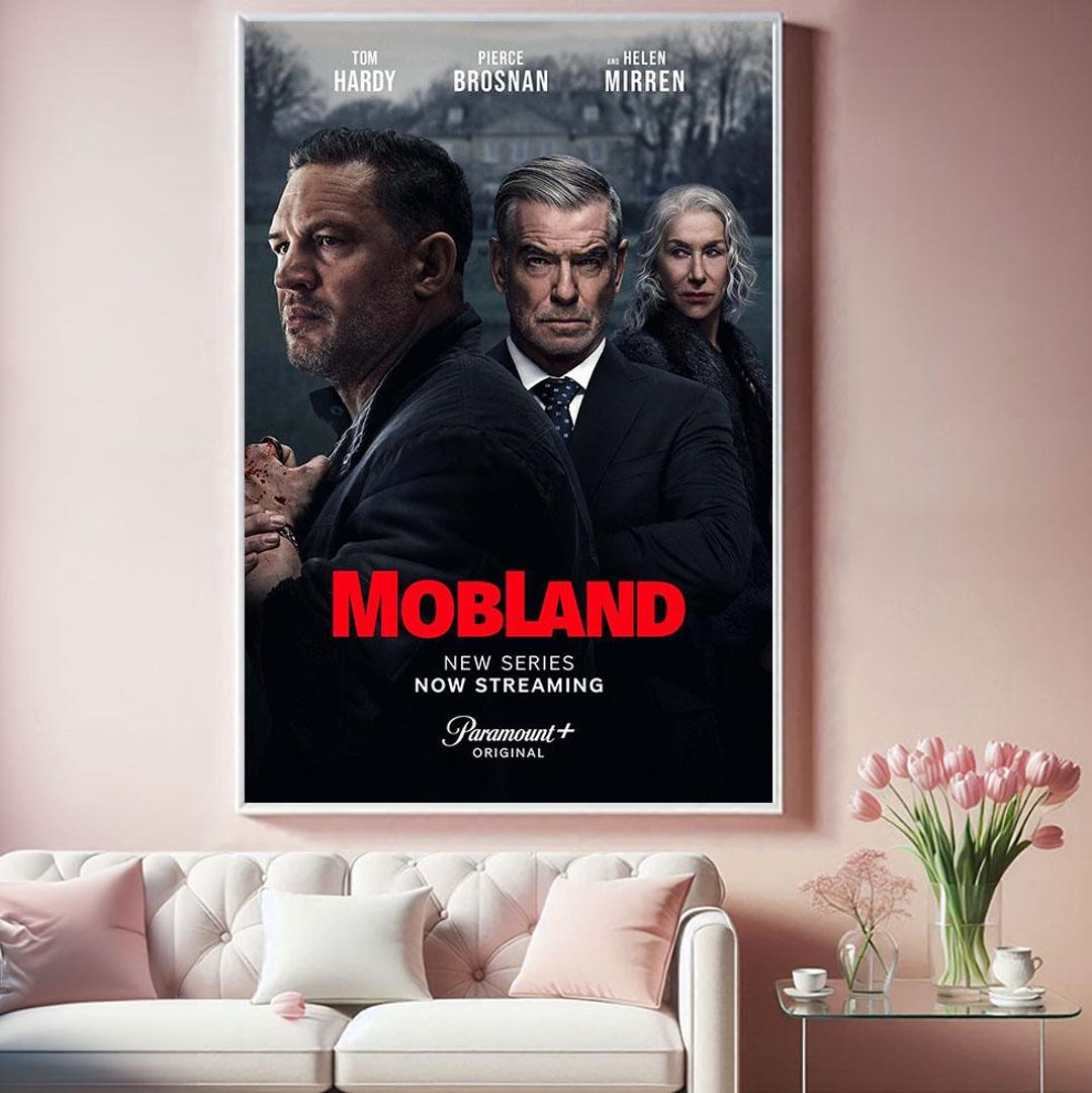 Mobland Movie Poster, Top Canvas Cloth Poster, Pop Home Wall Arts ...