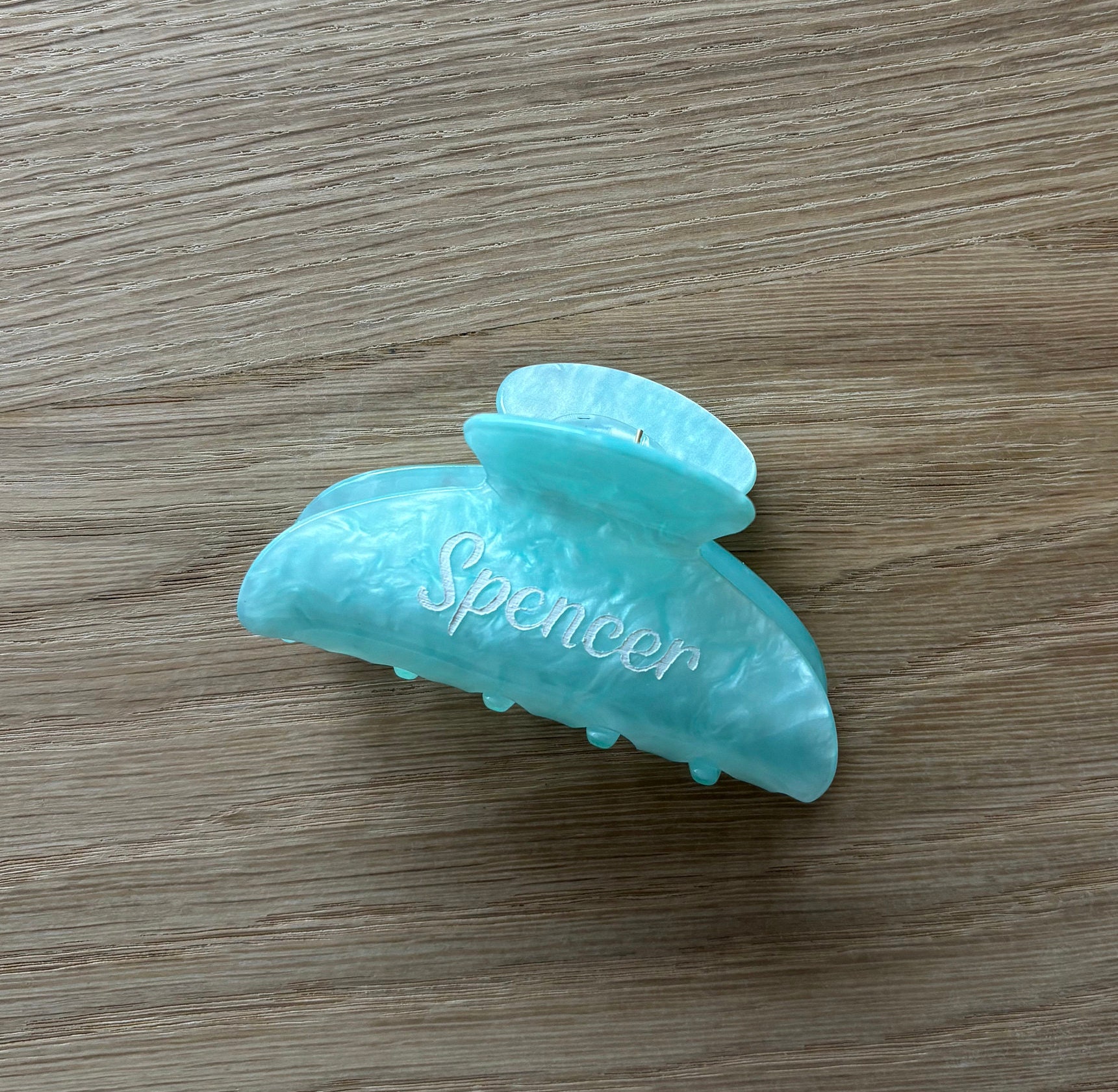 Custom Claw Hair Clip Personalized Claw Clip Bridesmaid Gift Wedding ...