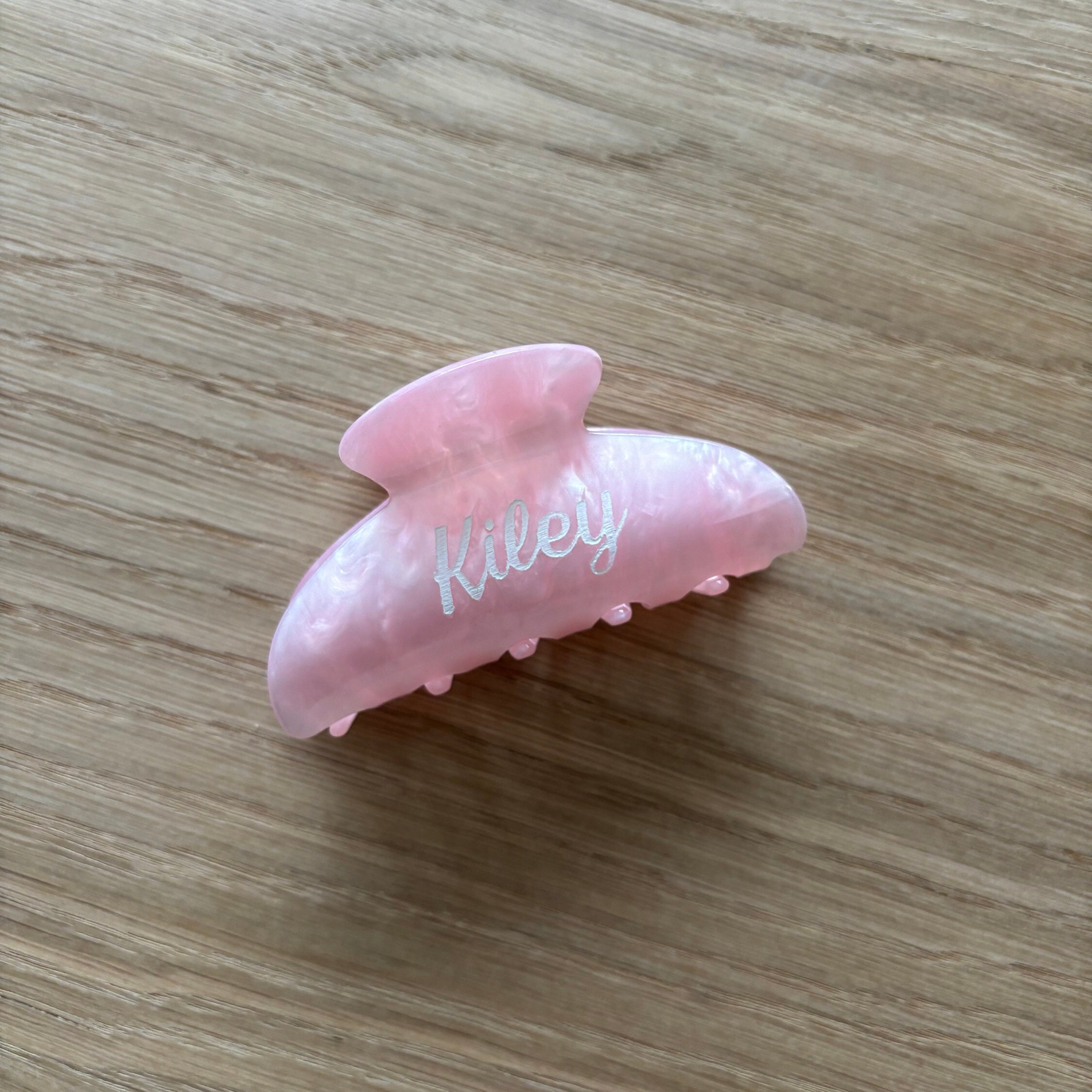 Custom Claw Hair Clip Personalized Claw Clip Bridesmaid Gift Wedding ...