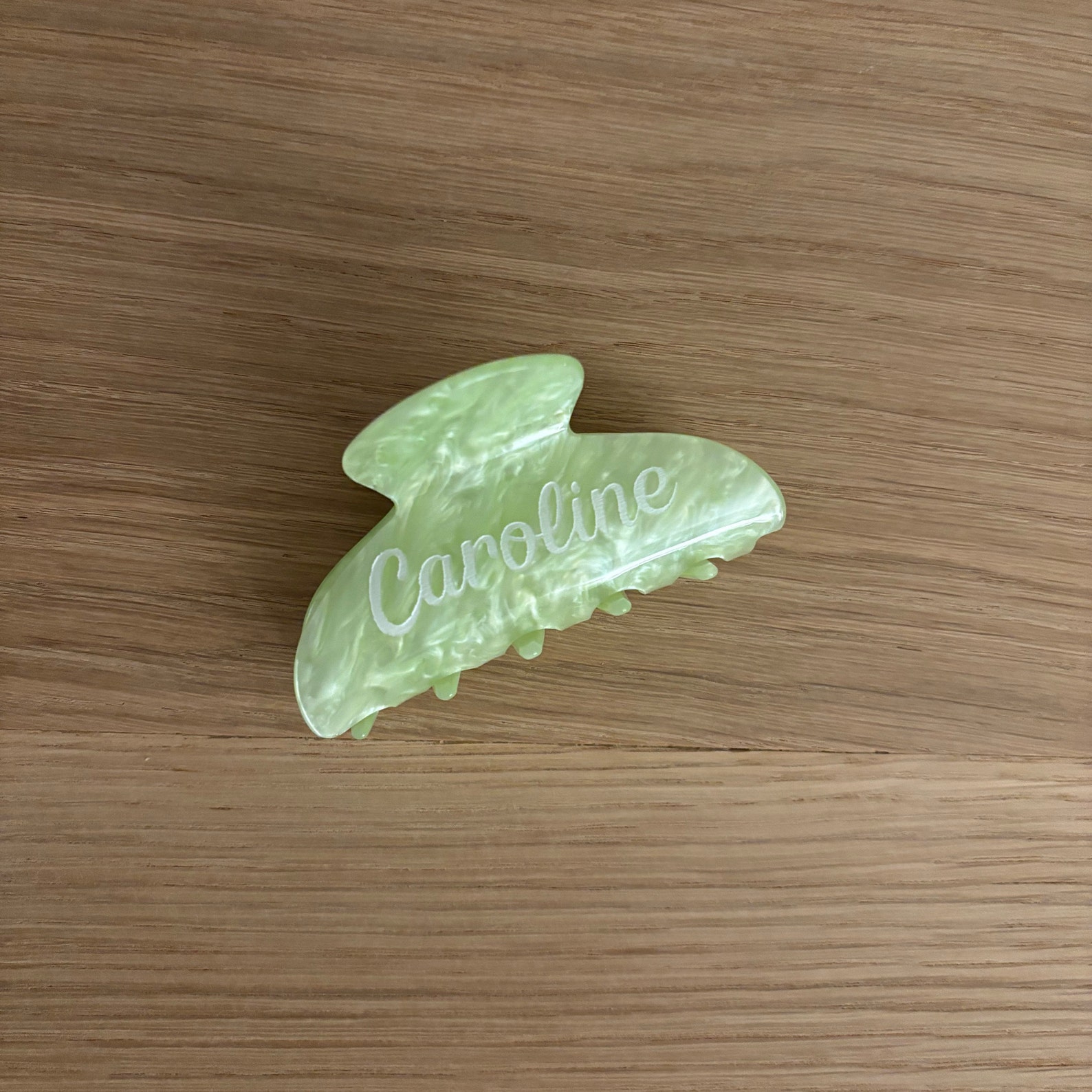 Custom Claw Hair Clip Personalized Claw Clip Bridesmaid Gift Wedding ...