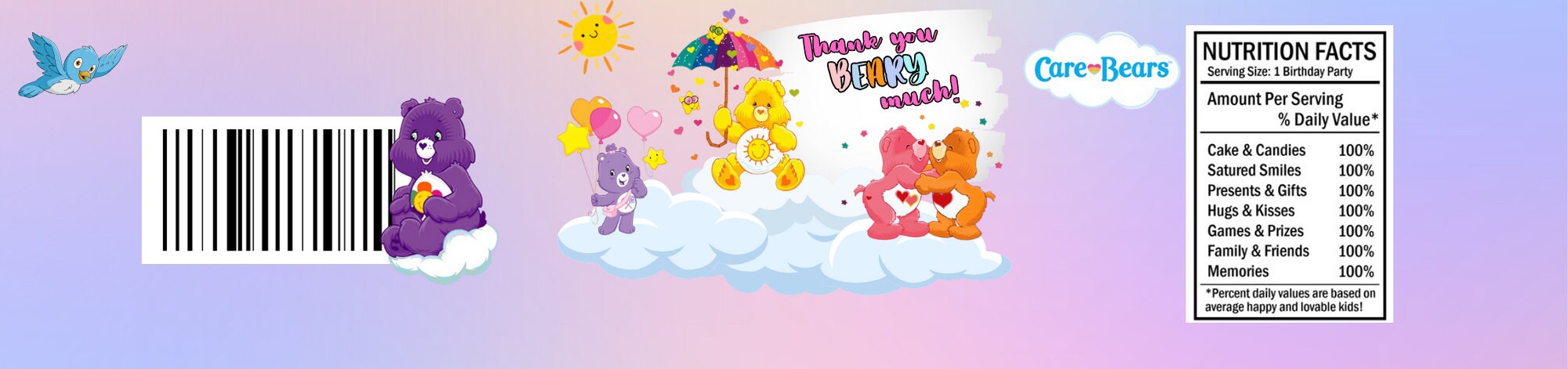 Care Bear Birthday Bundle - Etsy