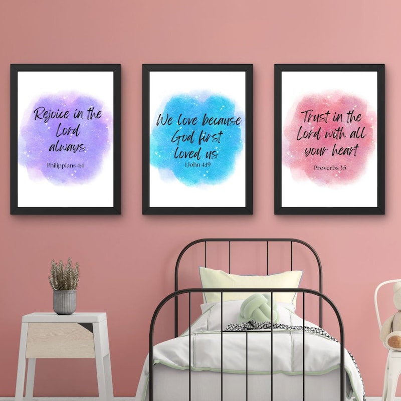 Bible Verse Poster - Etsy