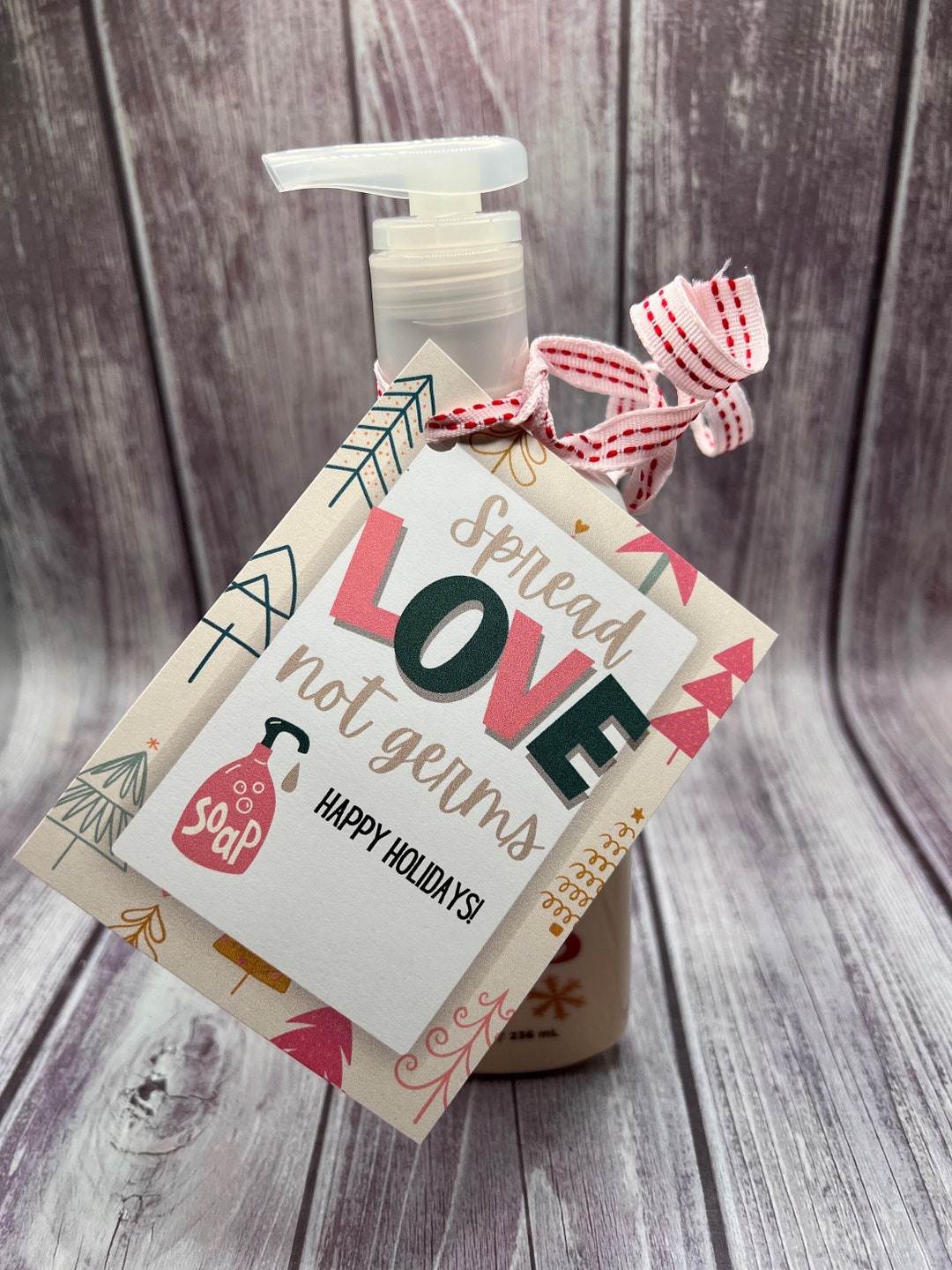 PRINTABLE Holiday Soap Tags for Coworkers, Neighbors, and Friends ...