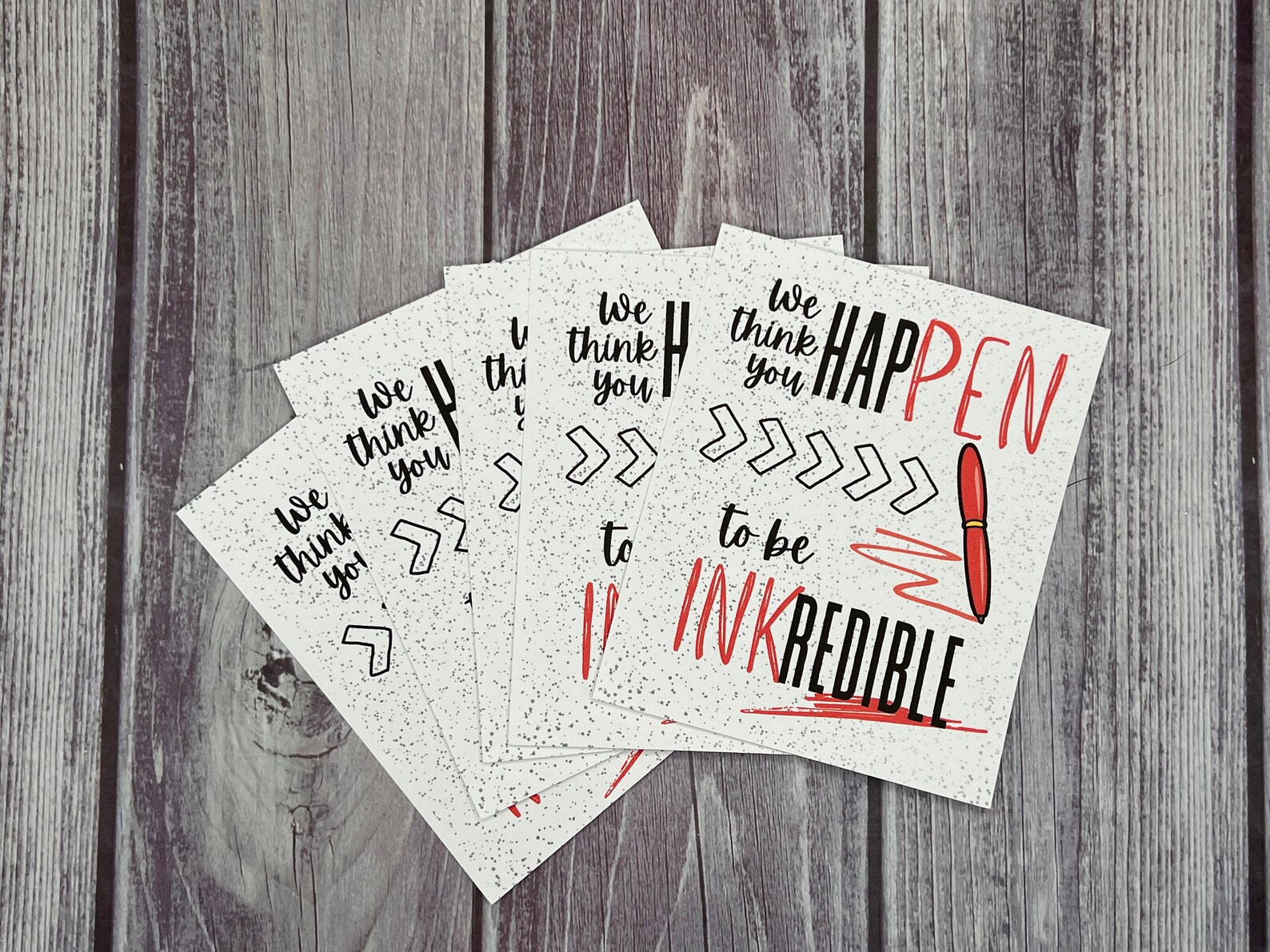 PRINTABLE You Happen to Be Inkredible Tag- Pen Appreciation Gift for ...