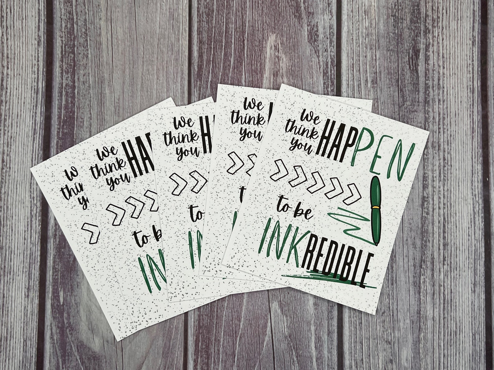 PRINTABLE You Happen to Be Inkredible Tag- Pen Appreciation Gift for ...
