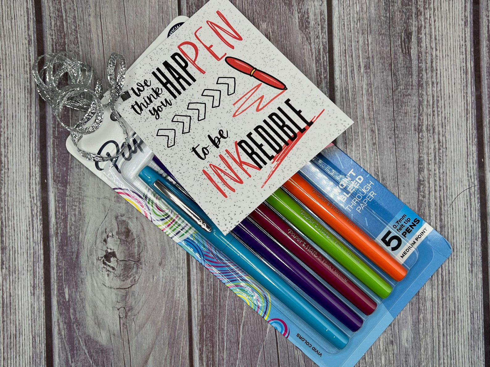 PRINTABLE You Happen to Be Inkredible Tag- Pen Appreciation Gift for ...