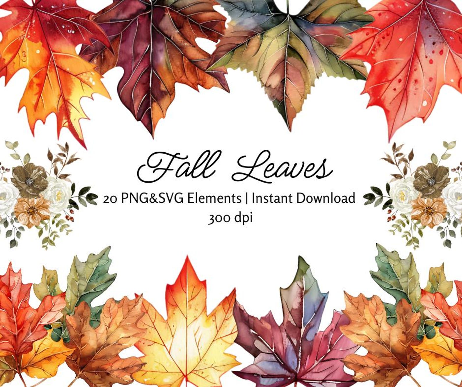 Fall Leaves Clipart Fall Leaves Clip Art Fall Leaves PNG Fall Leaves ...
