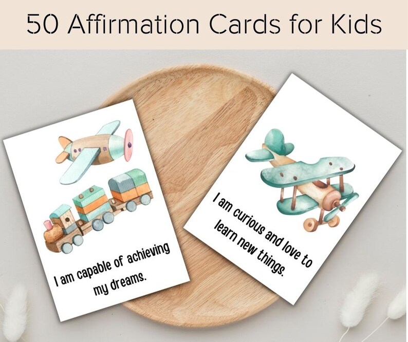 Printable Children Positive Affirmation Card Kids Affirmation Card ...
