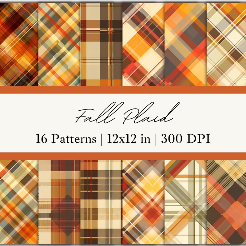 Fall Plaid - Etsy