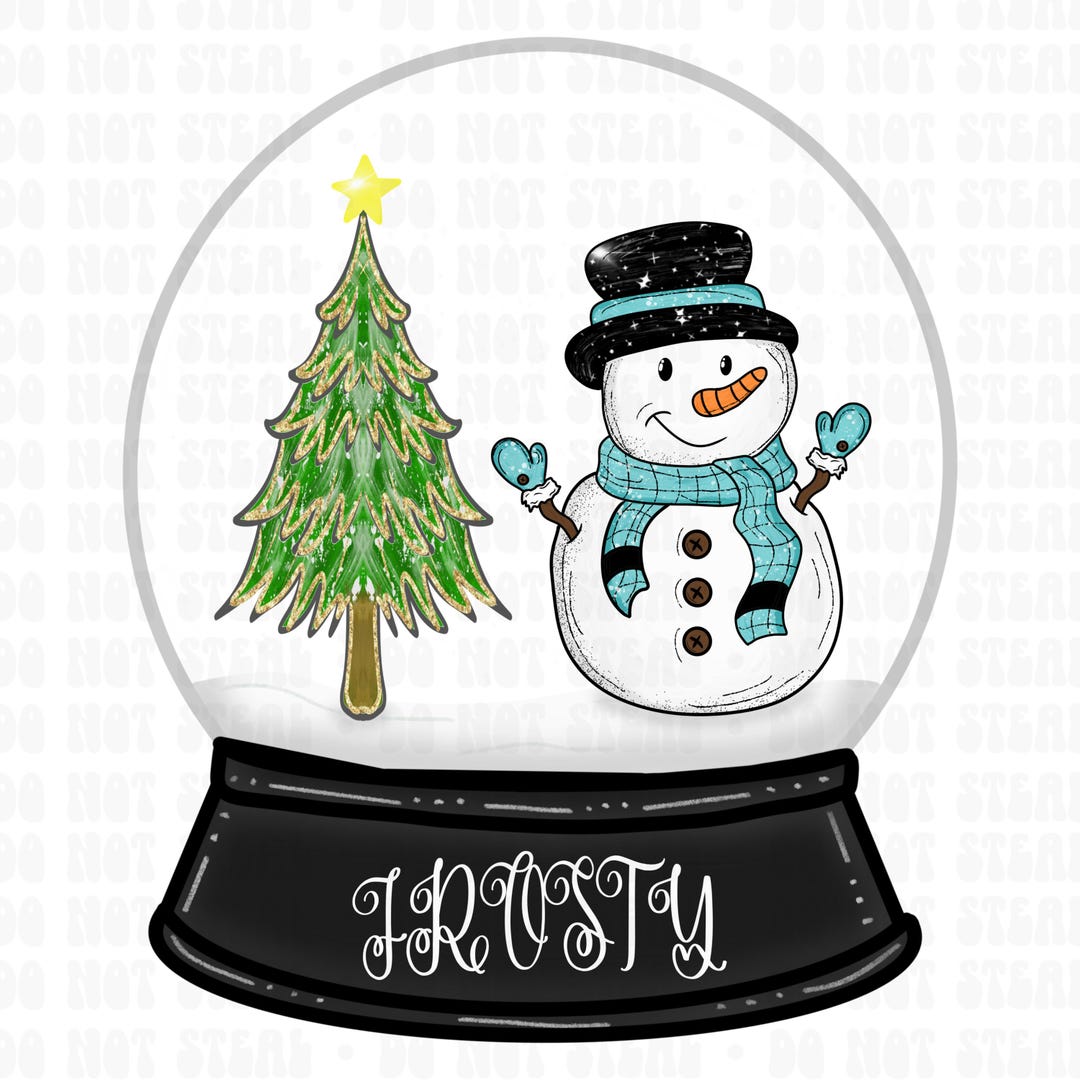 Snow Globe Clip Art PNG - Etsy