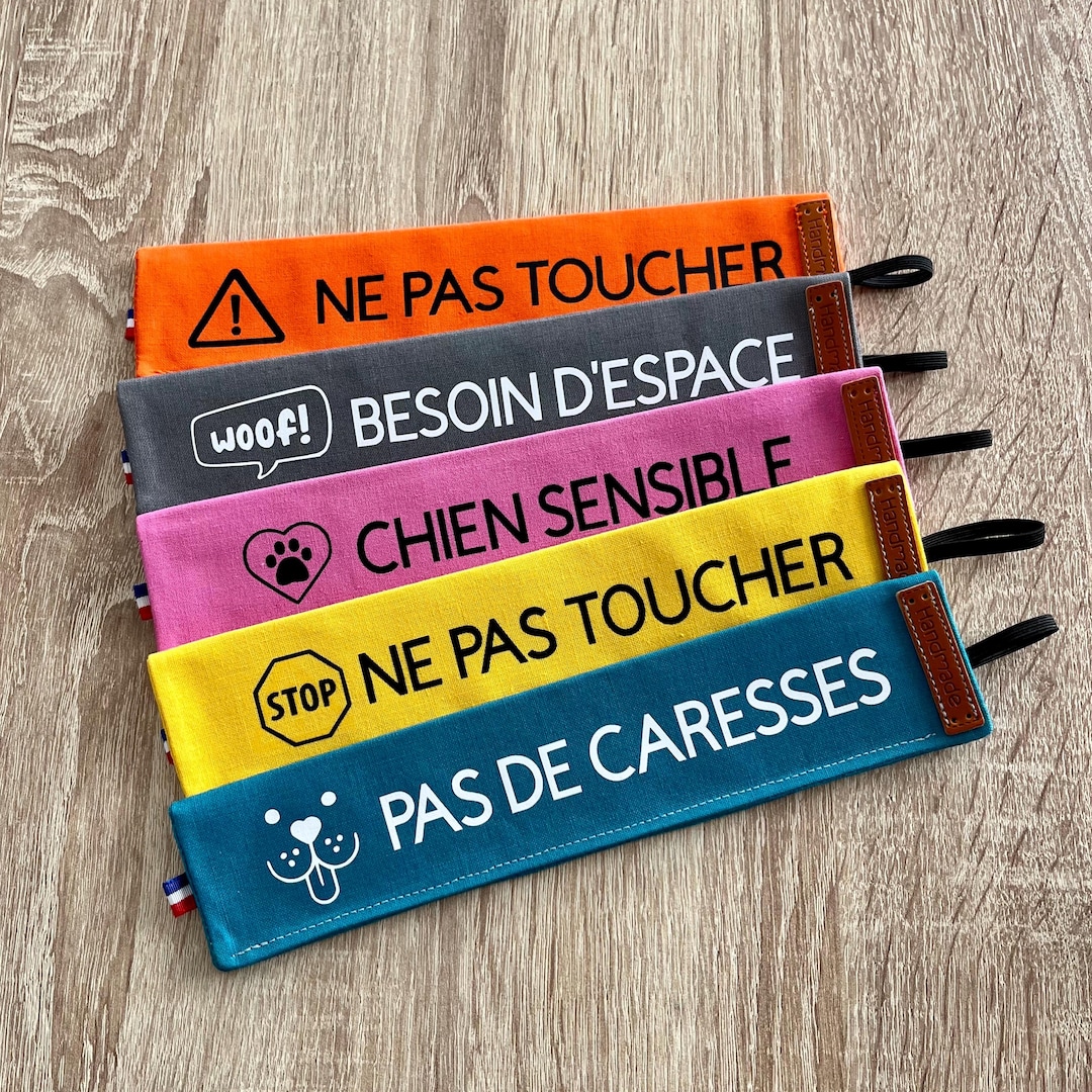 Dog Leash Sleeve / Dog Leash Sheath / No Touching / No Petting / Need ...