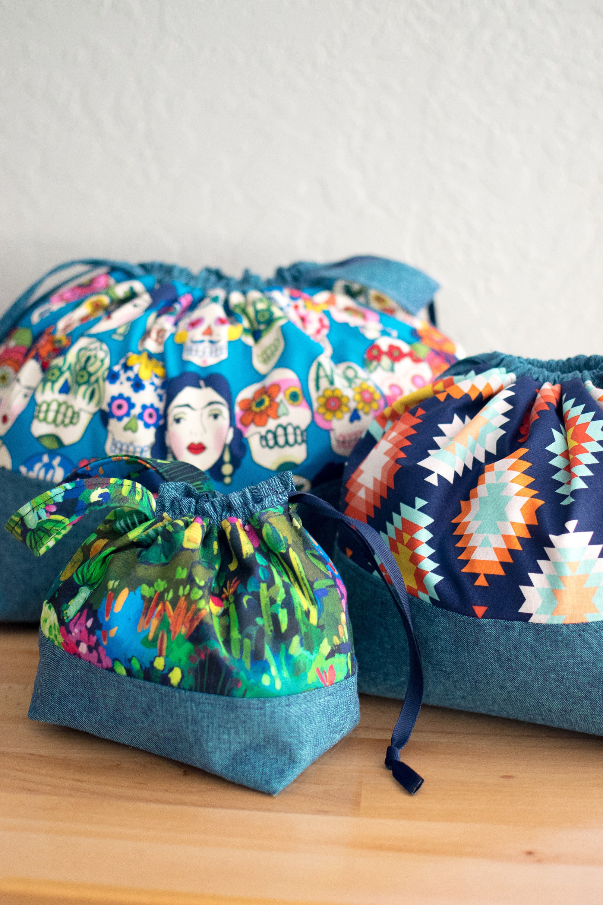 Project Bag Sewing Pattern, the Opzet Bag - Etsy Canada