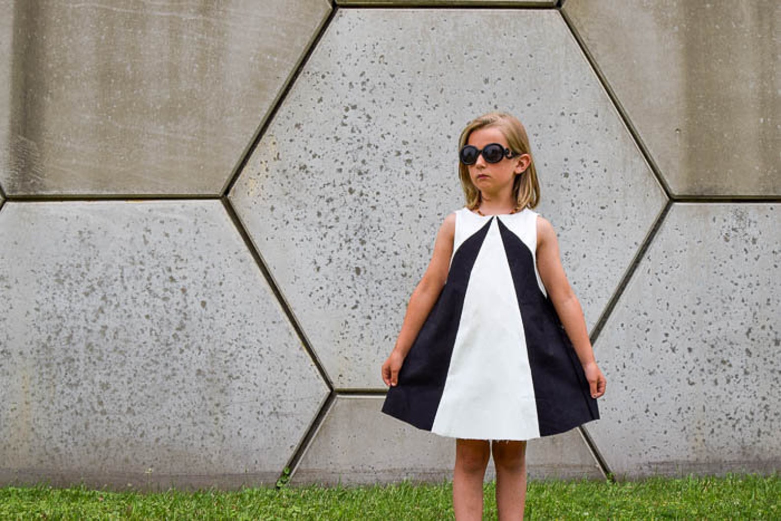 Girl Mod Shift Dress PDF Sewing Pattern The Zonneschijn Dress | Etsy