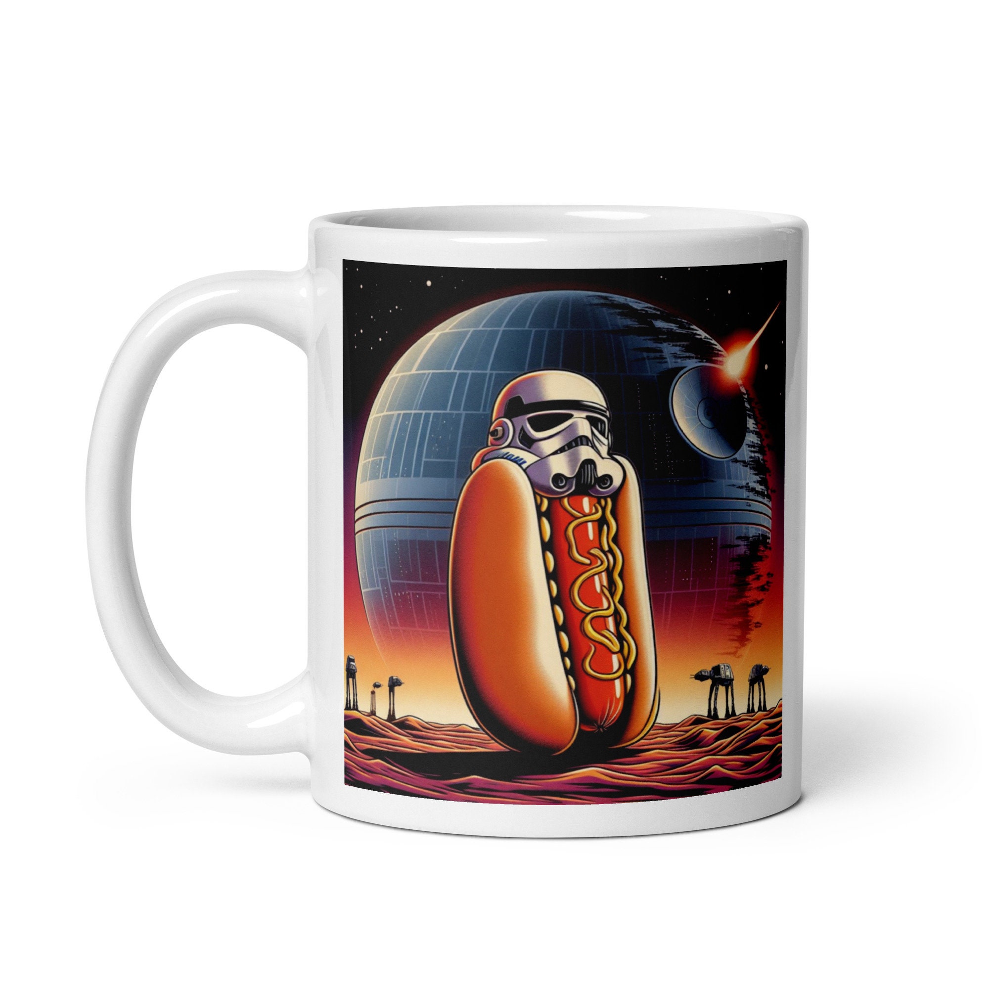 Glizzy Wars Death Star Mug - Etsy