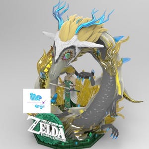 The Legend of Zelda - Princess Zelda&dragon - Etsy