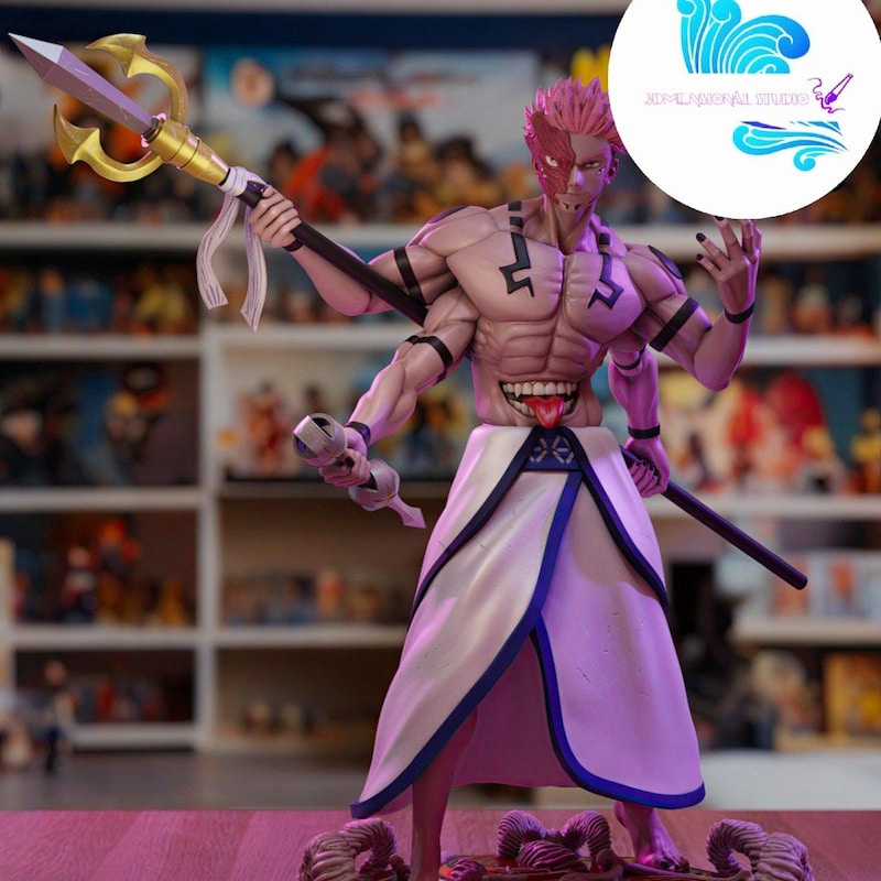 Sukuna Heian Era Action Figure - Etsy