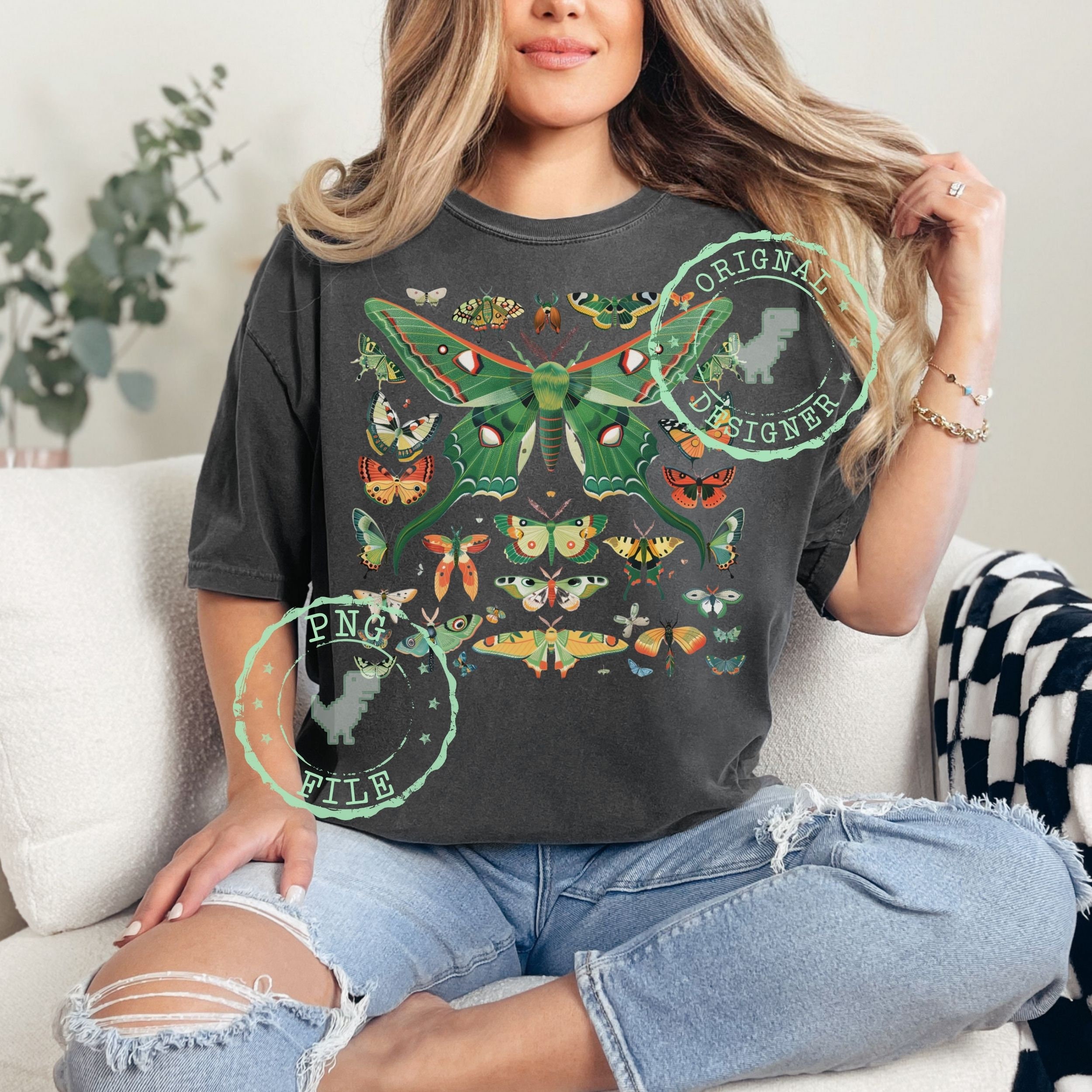 Moth Illustration Png, Png for Nature Lovers, Vibrant and Unique Art ...