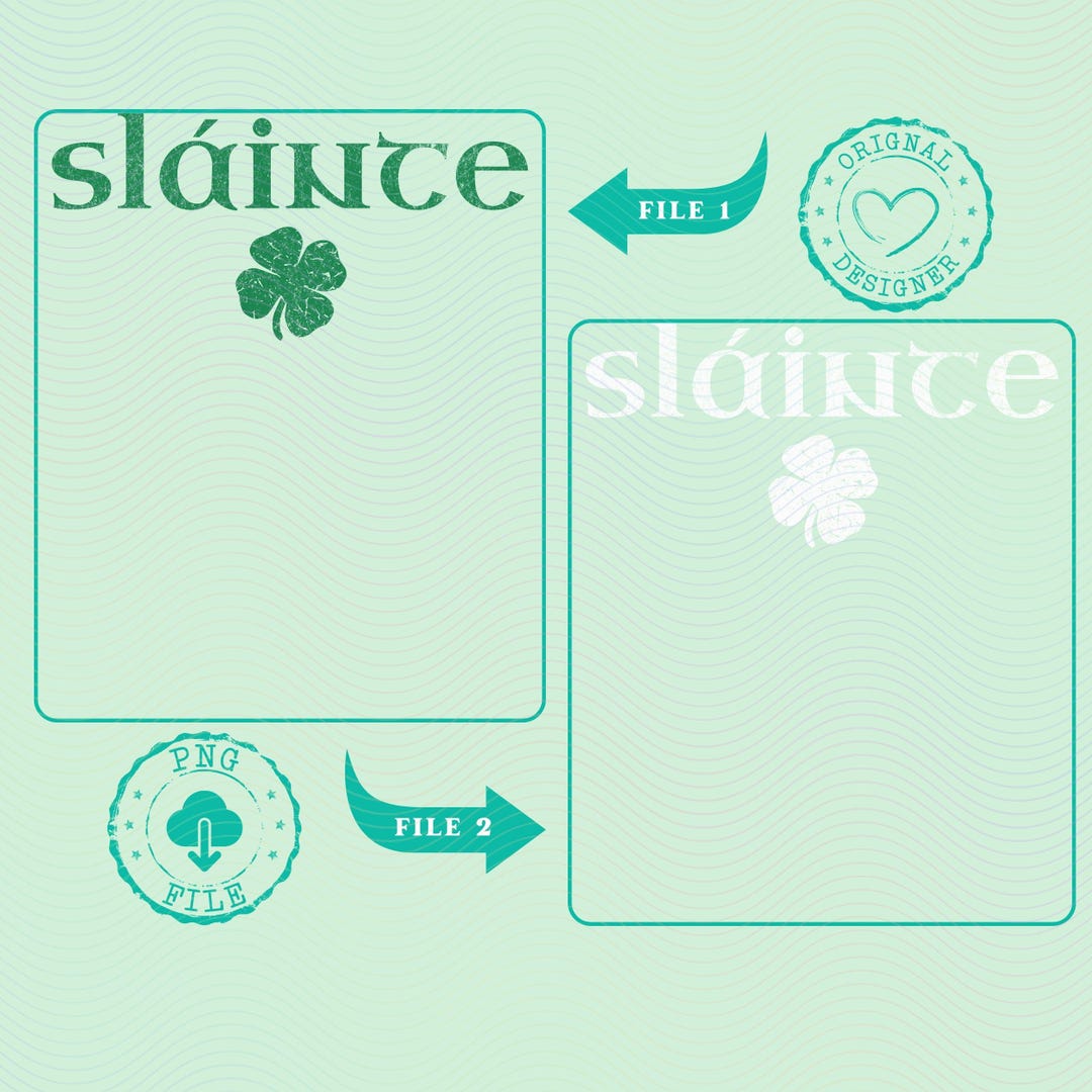 St Patricks Day Png, Slainte Svg St Paddy's Day SVG Trendy Png, Digital ...