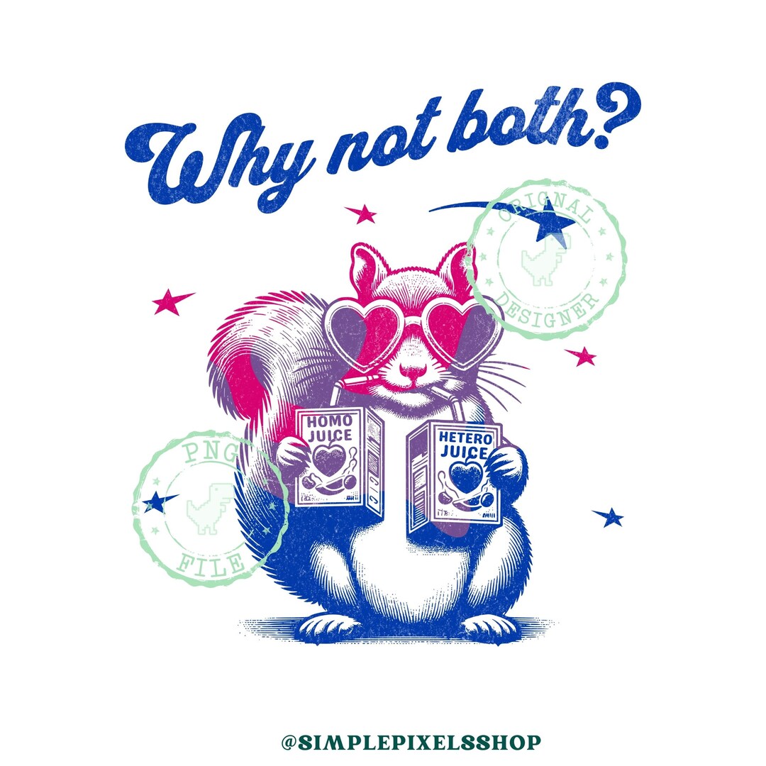 Bisexual Pride Png, Bi Pride Png, Subtle Pride Png, Bisexual Png, Punny ...