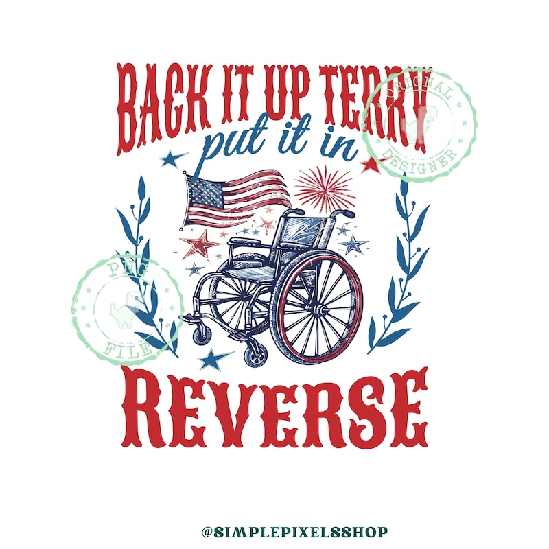 Back It up Terry Svg - Etsy