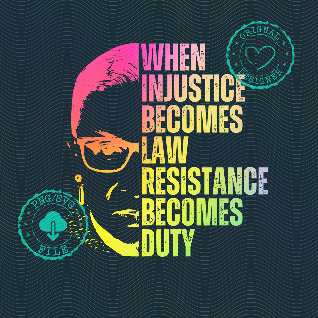Feminist Png Ruth Bader Ginsburg Png Resistance Becomes Duty Png ...