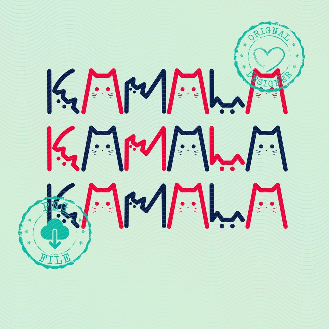 Kamala Cat Lady, Cats Kamala Png, Harris Png, Kamala 2024 Png, Kamala ...