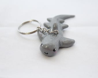 Shark Keychain Perler Beads Accessory Decoration - Etsy