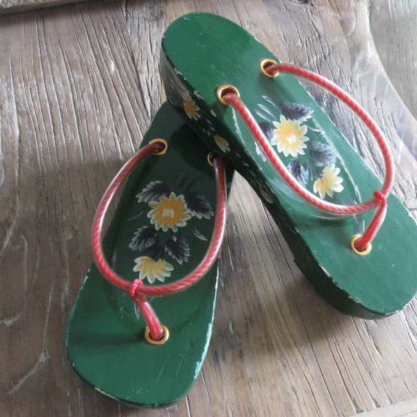 Hand Painted Sandals - Etsy