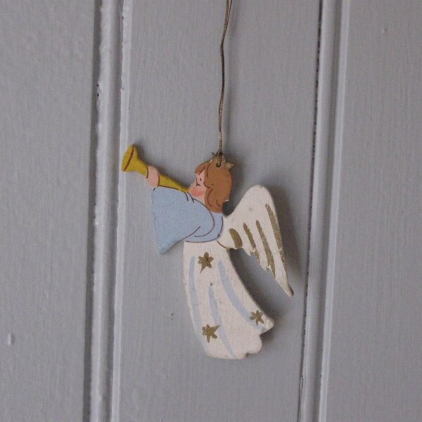 Flying Angel With Trumpet - Etsy