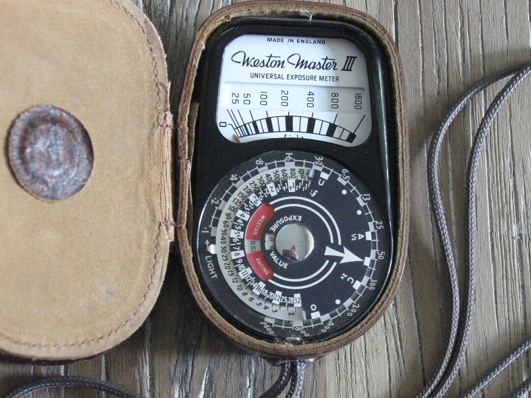 Vintage Weston Master 3 Light Meter With Instruction Booklet Made in ...
