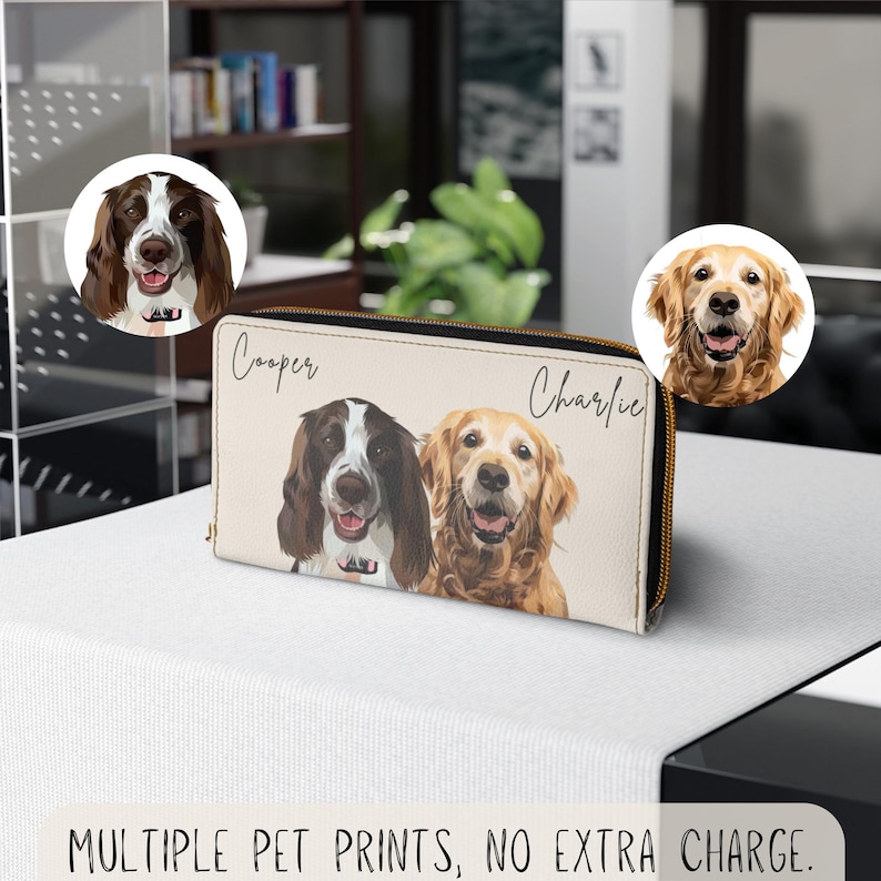 Personalized Pet Photo Wallet: Dog, Cat Memorial Keepsake - Etsy