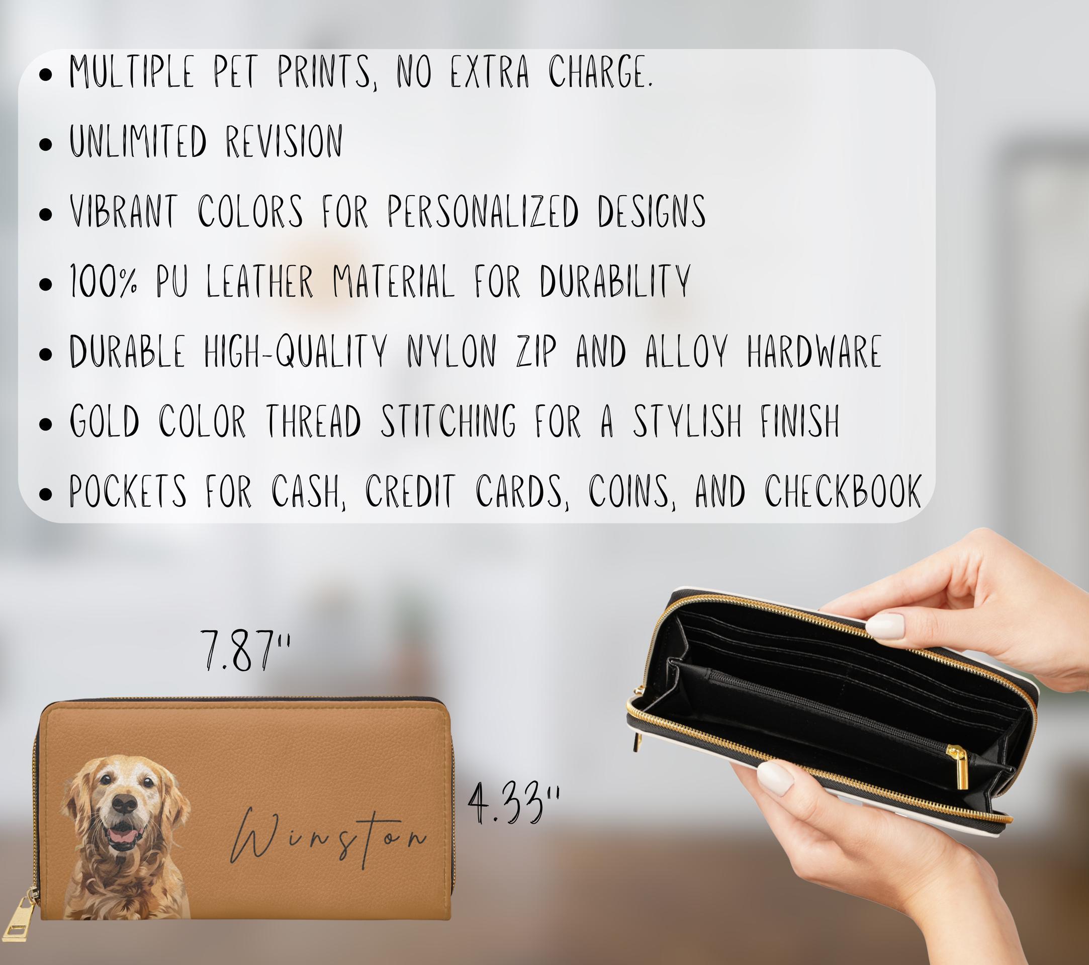 Personalized Pet Photo Wallet: Dog, Cat Memorial Keepsake - Etsy