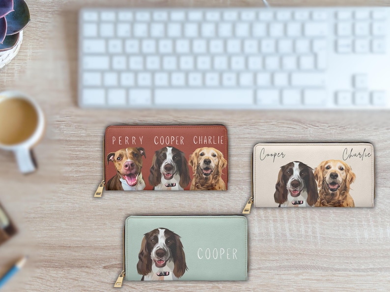 Personalized Pet Photo Wallet: Dog, Cat Memorial Keepsake - Etsy