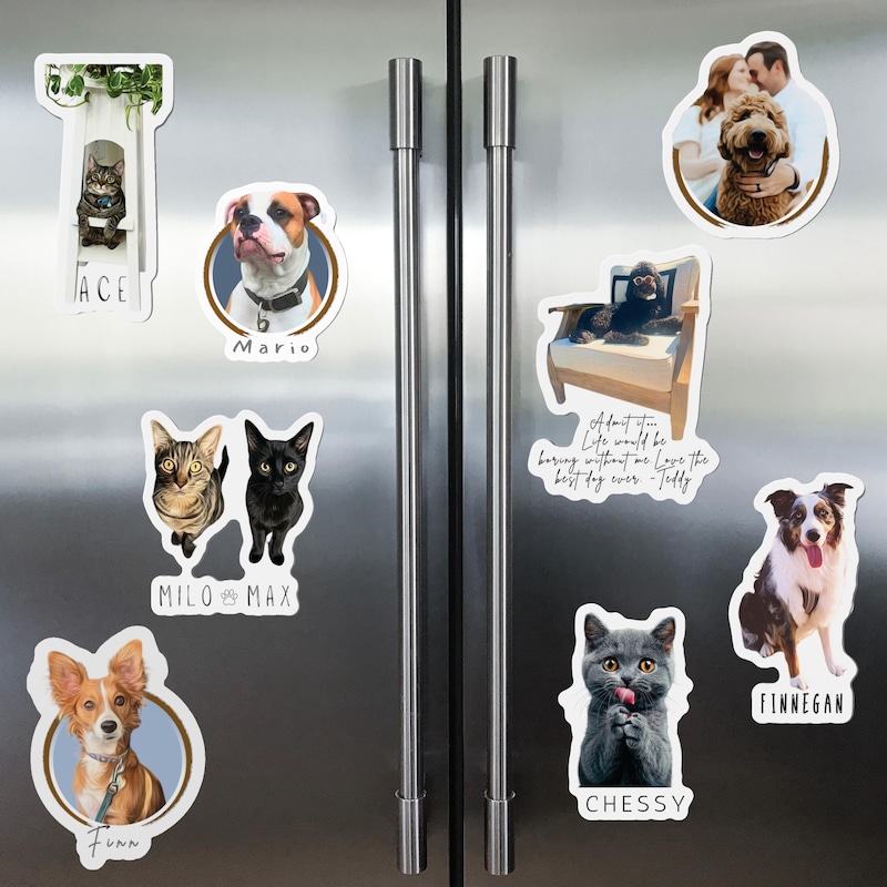 Dog Fridge Magnets - Etsy