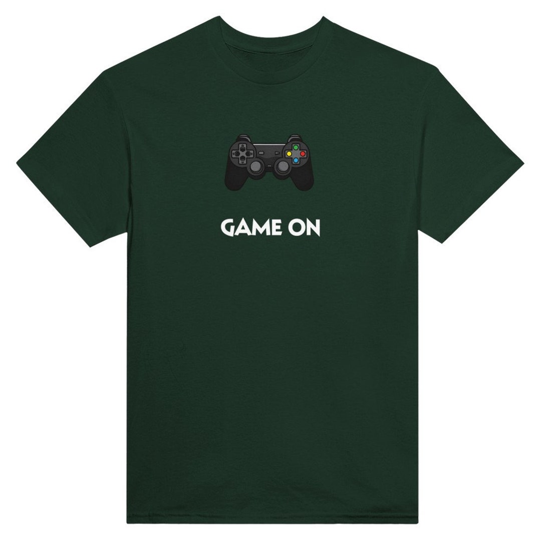 Controller T-shirt, Game on T-shirt, Gamer T-shirt - Etsy
