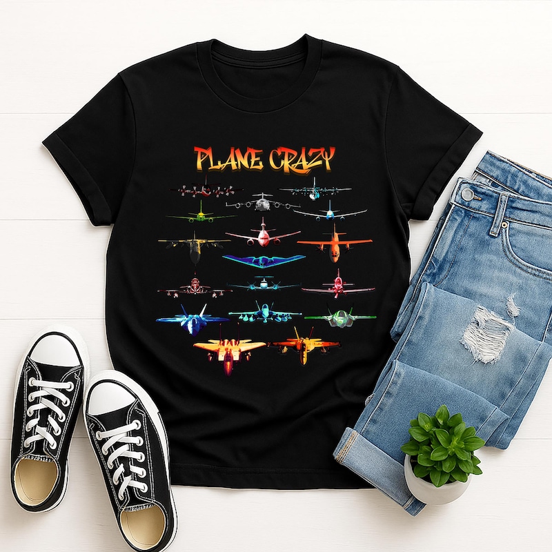 Aeroplane Tshirt Kids - Etsy