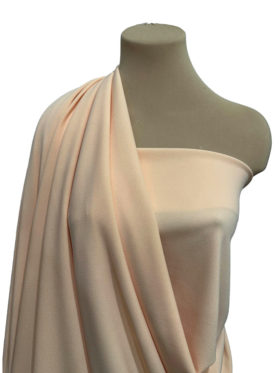 Stretch Scuba PEACH .. 4 Ways Stretch 1 Yd. 58" Dresses, Suits, Pants ...