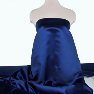 Heavy Matte Satin..periwinkle 60 Wide.. Poly... Bridal, Formal, Pageant ...