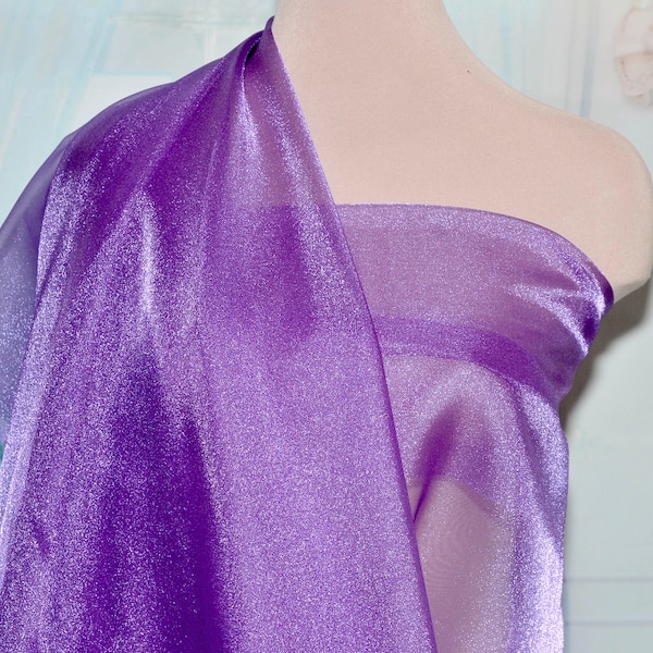 Sheer Purple Dress Fabric - Etsy