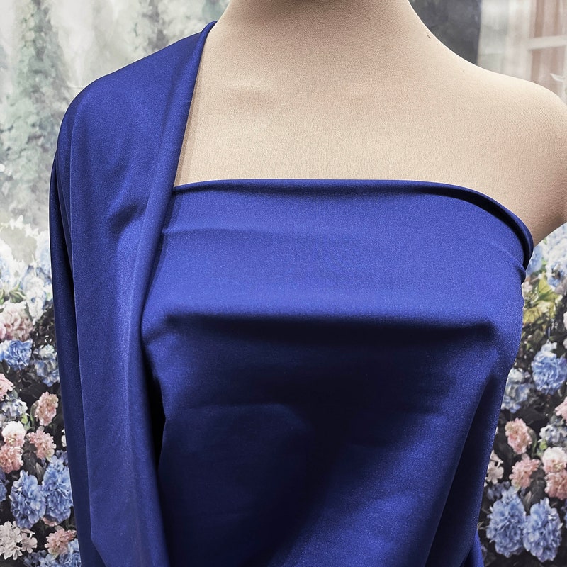 Sapphire Blue Fabric - Etsy
