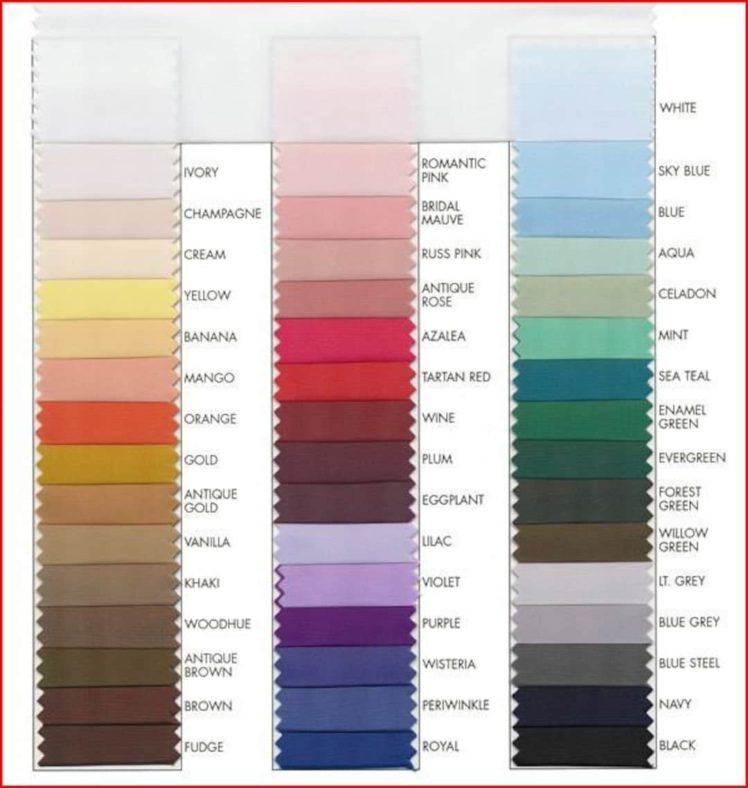 Polyester Lining 60 Wide 1 Yard Choice of Color - Etsy