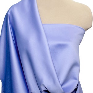 Heavy Matte Satin..periwinkle 60 Wide.. Poly... Bridal - Etsy