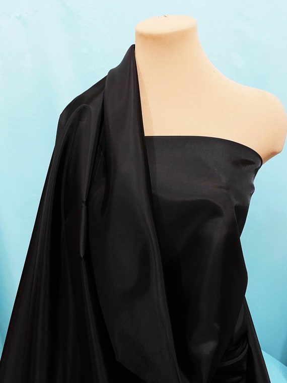 Poly Lining Fabric 58 Inches Wide Black Used for Lining - Etsy