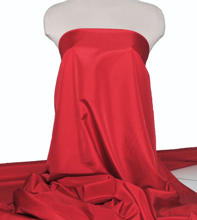 formal western shirts pageant Stretch Taffeta Ruby Red fabric 58 sold ...