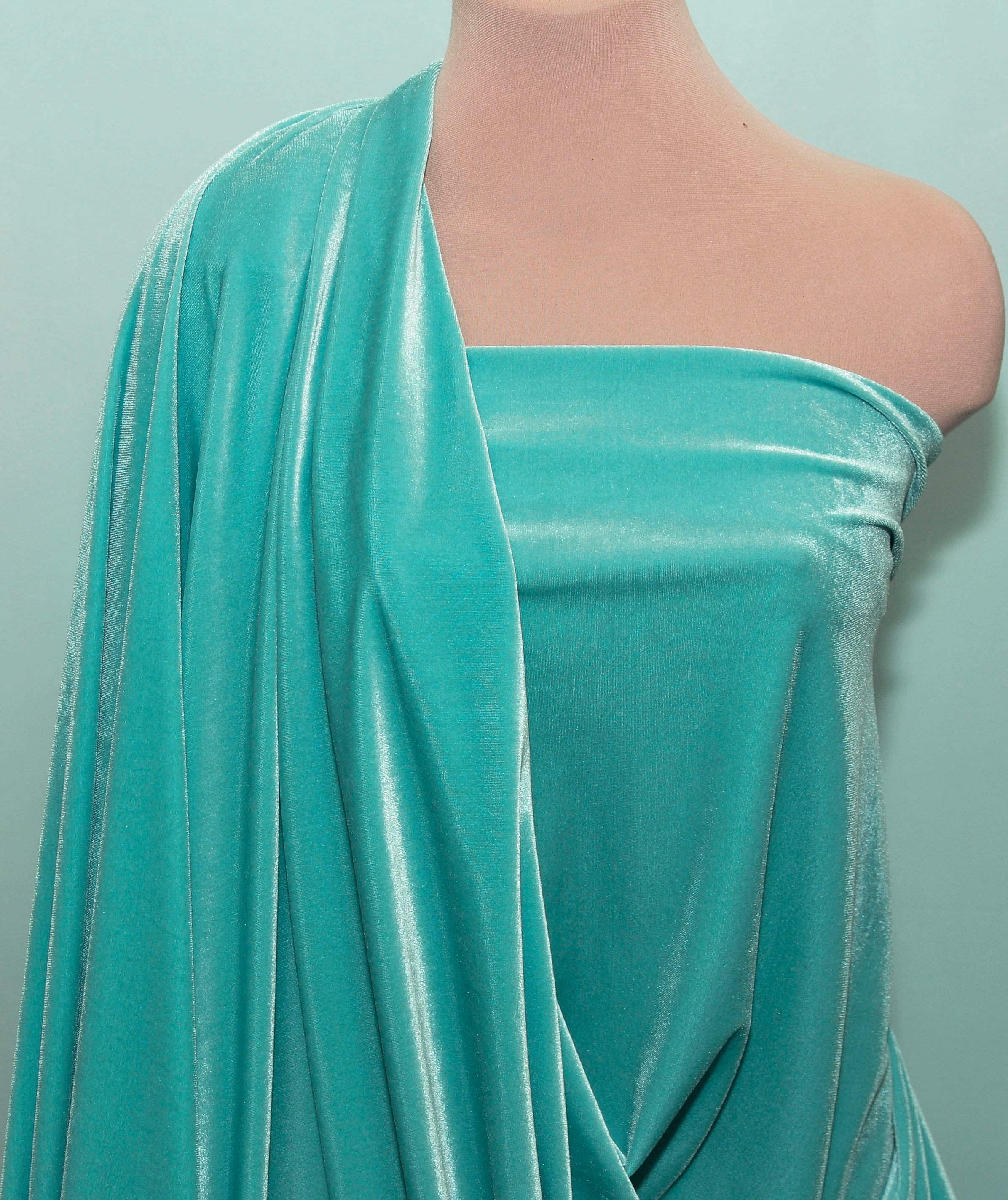 Stretch Velvet Color Card.. 1 Yard ..60 .. Soft | Etsy