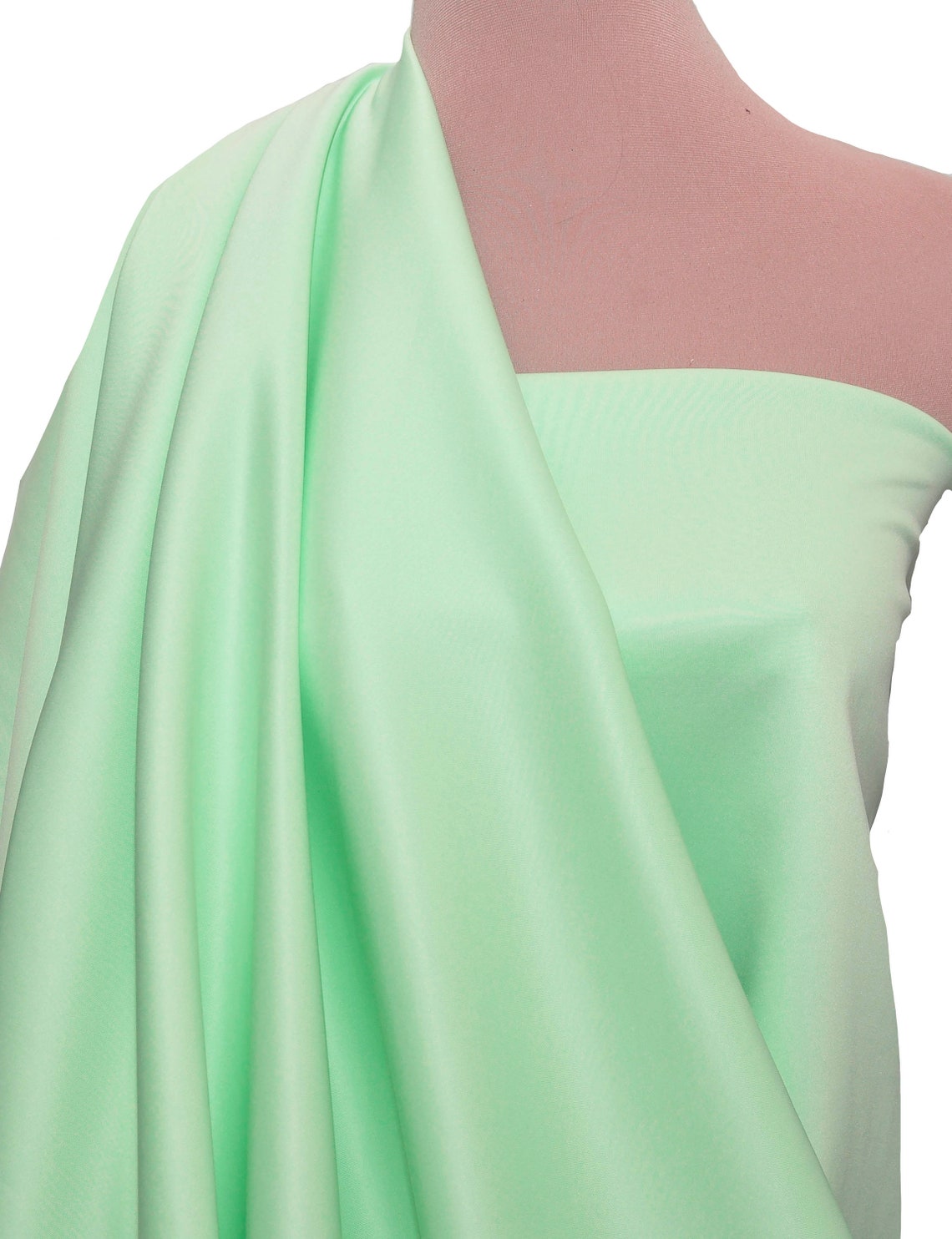 Scuba Techno Fabric 4 Ways Stretch 1 Yard MINT 58 | Etsy