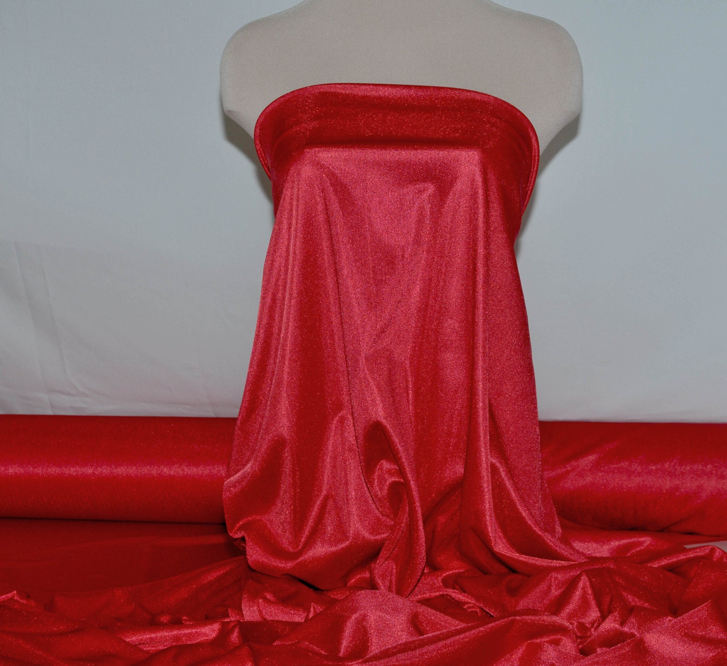 Nylon Tricot stretch fabric 40 denier. Turquoise . . | Etsy