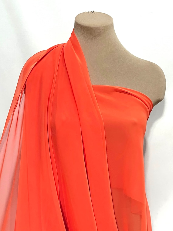 Neon Red Fabric