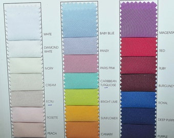 Mechanical Stretch Polyester Lining Fabric Color Chart .. - Etsy