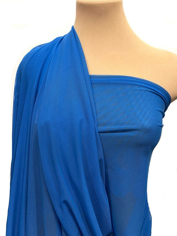 Power Mesh Stretch Fabric Semi Sheer 4 Ways Stretch.. - Etsy